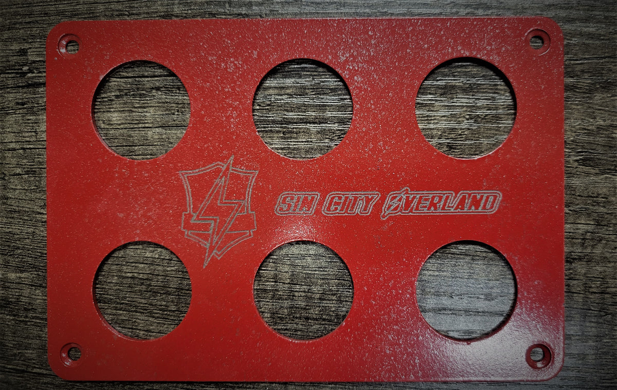 6 Hole Custom Power Panel (Empty) – Sincityoverland